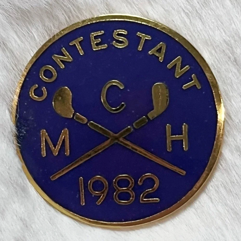 Vintage | Jewelry | 525 Vintage Golf Tournament Contestant 982 Mch Pin ...